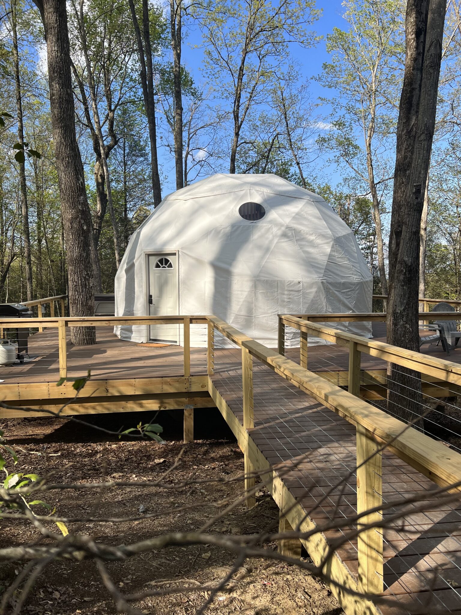 Exploring the Enchanting Moonshiner Geodesic Dome at Country Road ...